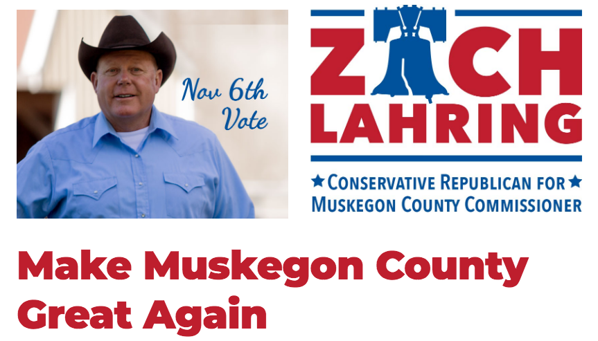 Anti-Sanctuary Commissioner Zach Lahring ran on the campaign slogan ...