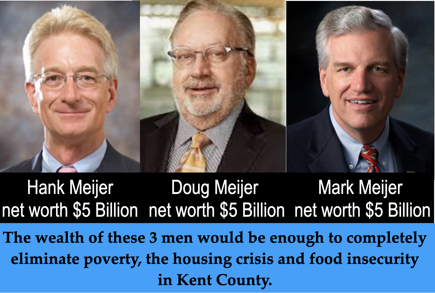 Meijer family members spread out their wealth to get a lower ranking on ...