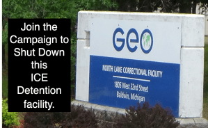 No Detention Centers in Michigan holds protest at the GEO Group ICE ...